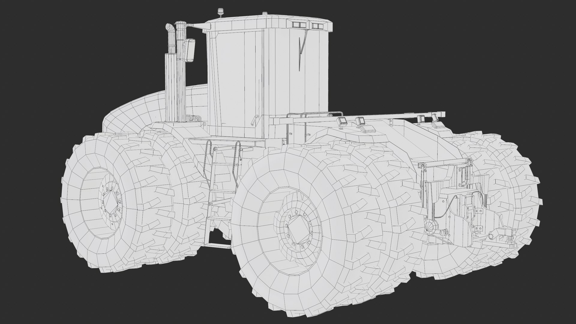 Tractor New Holland T9050 PBR model - TurboSquid 2062280