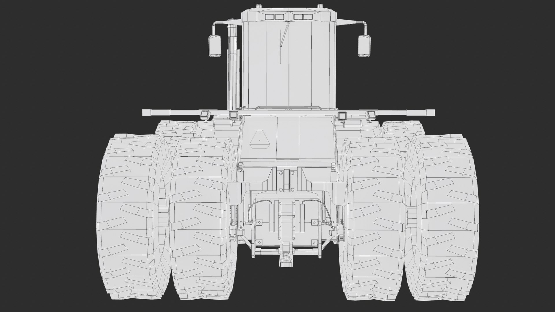 Tractor New Holland T9050 PBR model - TurboSquid 2062280