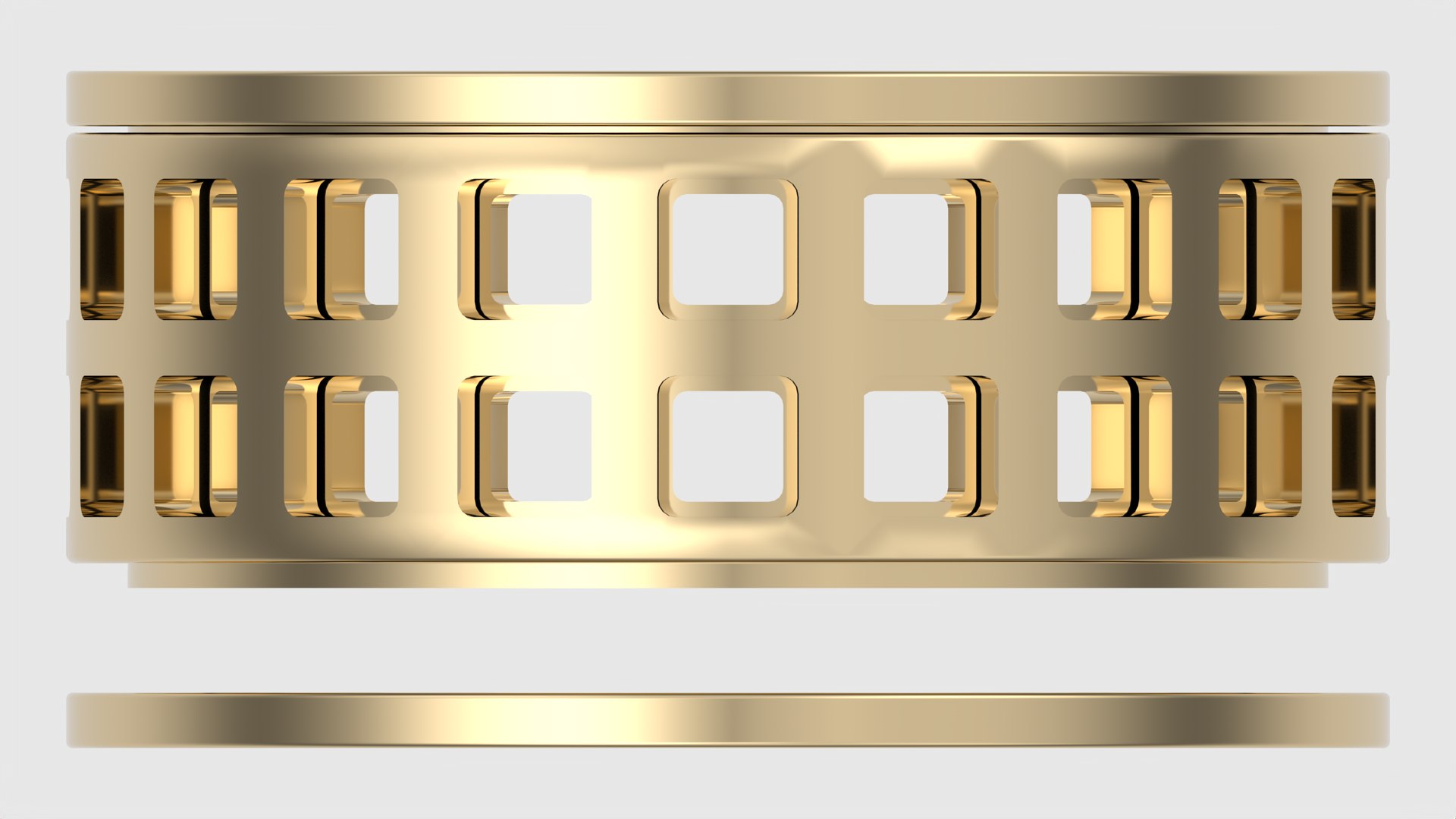 3D Rotating Grid Design Ring JDBCo - TurboSquid 2341442