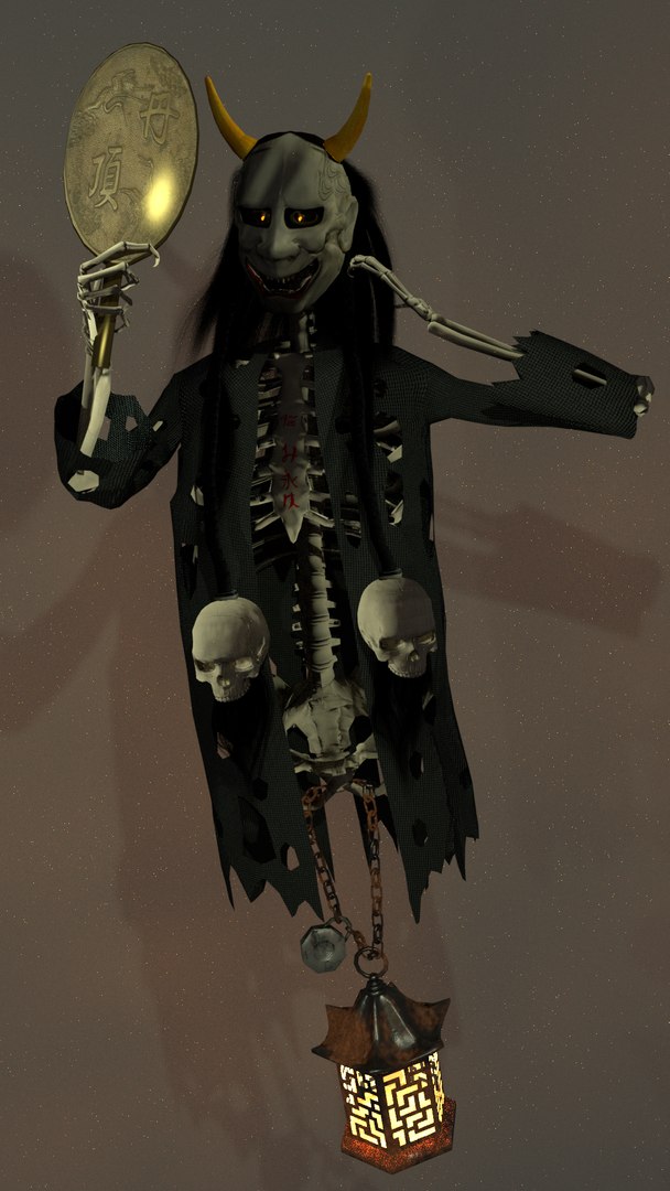 3D Demon Ghost Model - TurboSquid 1284378