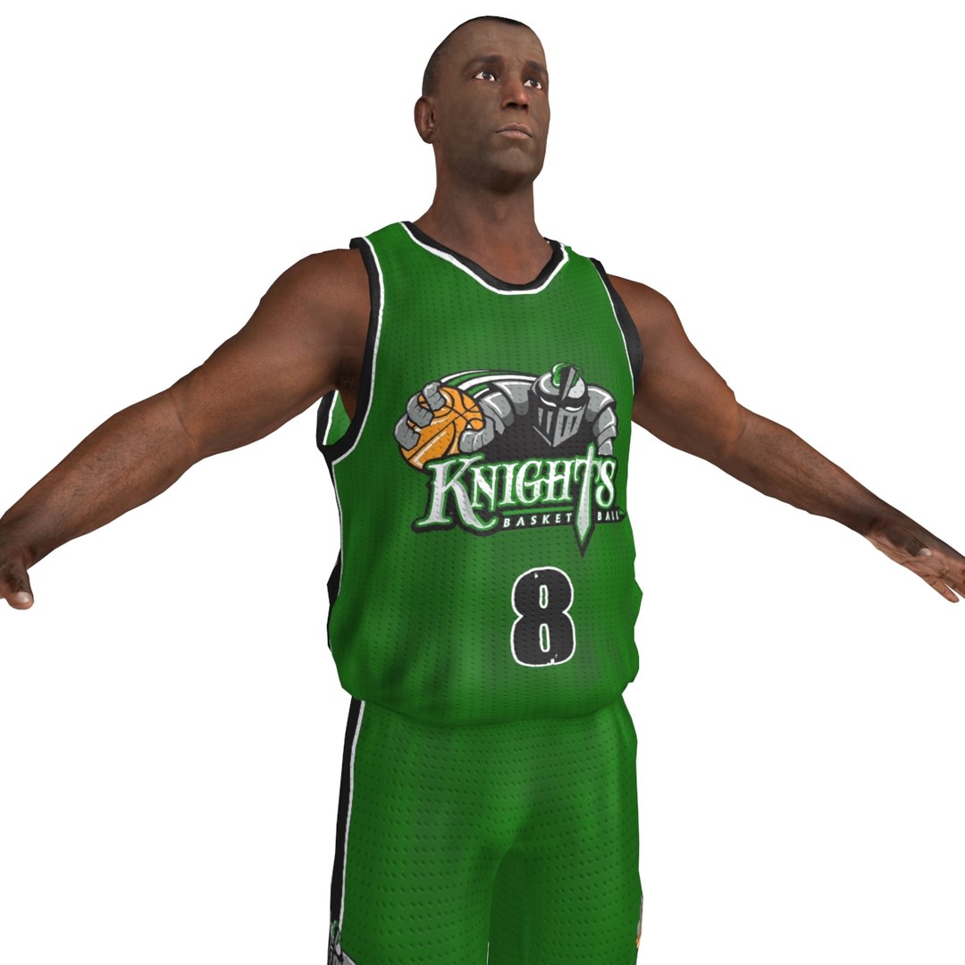 3d Rigged Basketball Player 3