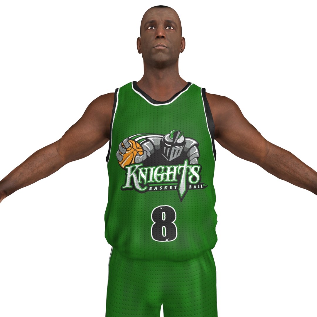 3d Rigged Basketball Player 3