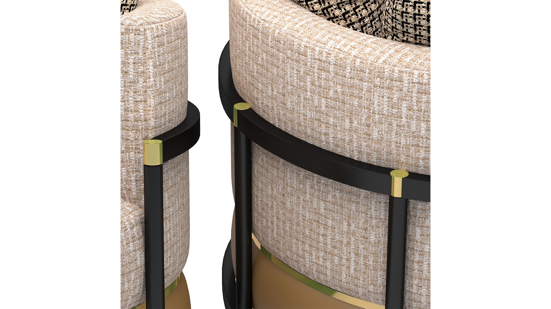 Frato Como Armchair 3D - TurboSquid 1890659