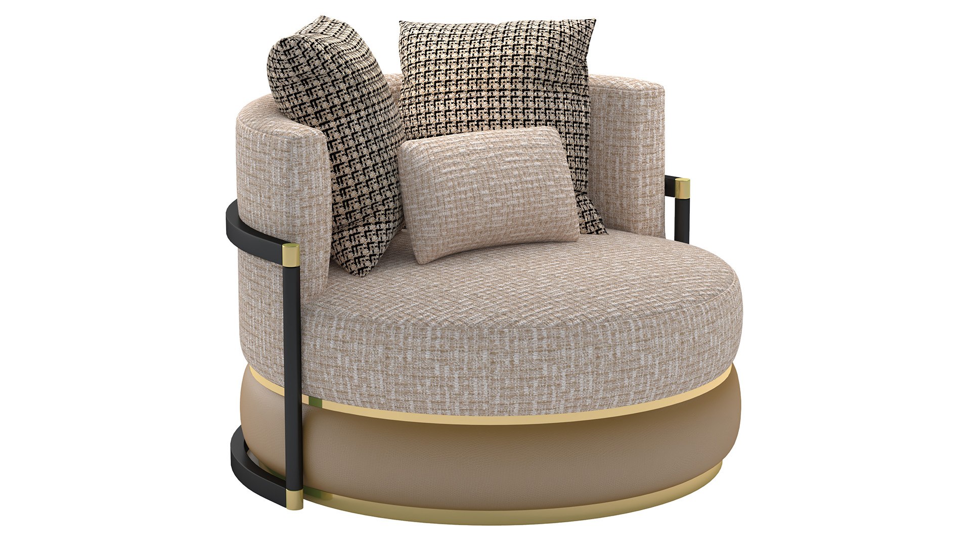 Frato Como Armchair 3D - TurboSquid 1890659