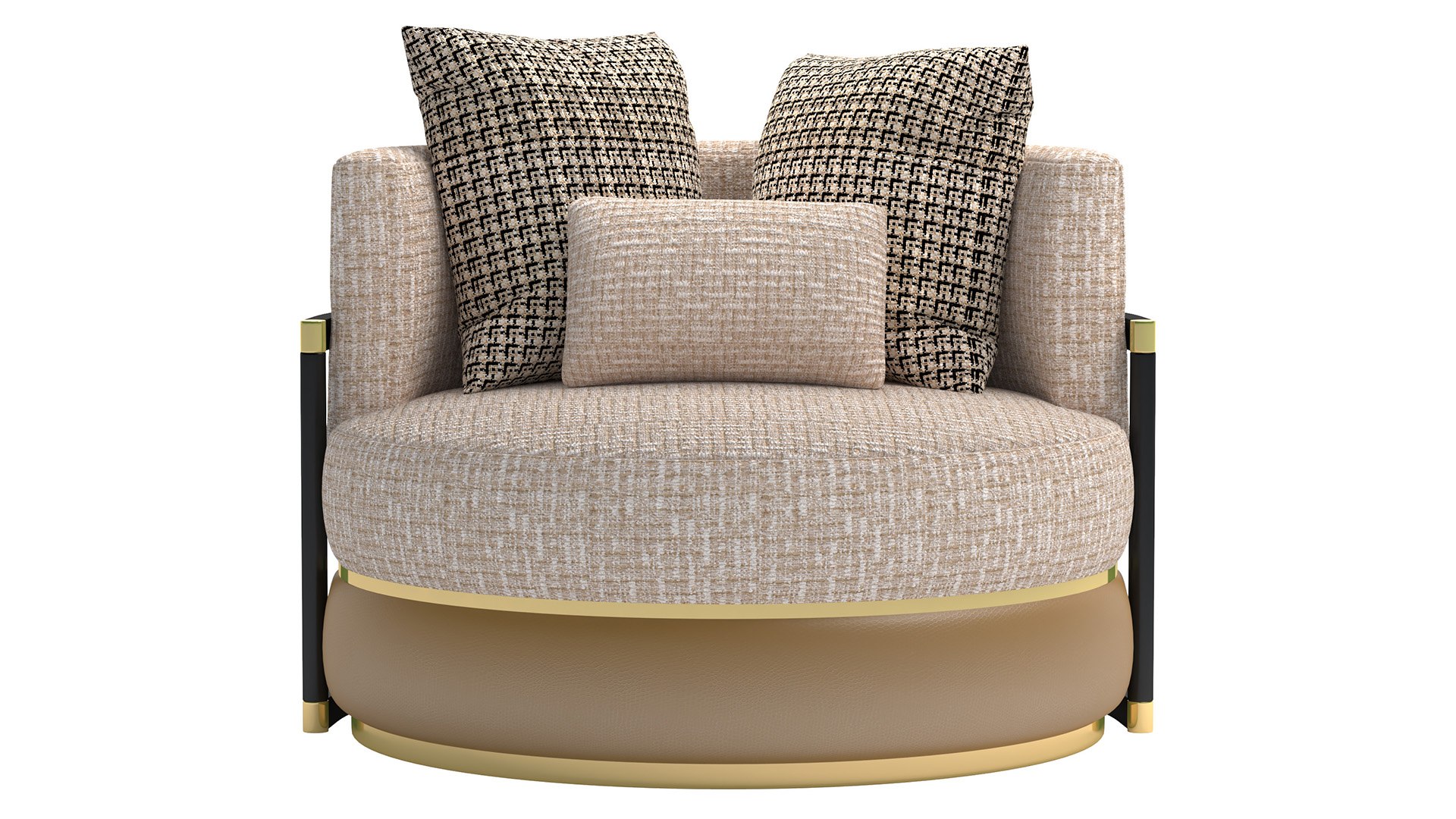 Frato Como Armchair 3D - TurboSquid 1890659