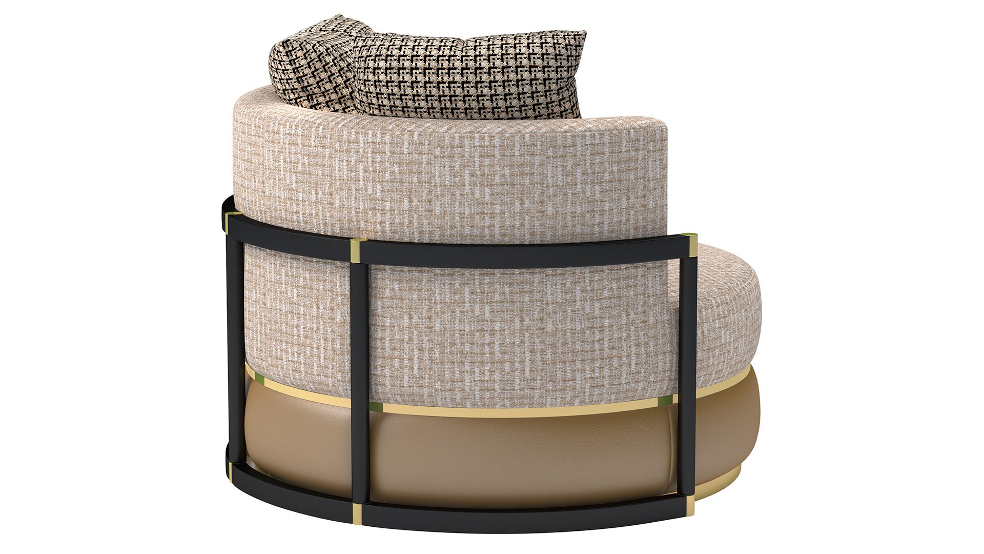 Frato Como Armchair 3D - TurboSquid 1890659