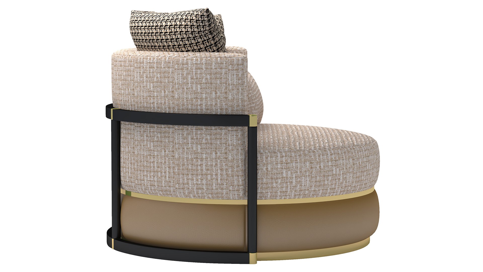 Frato Como Armchair 3D - TurboSquid 1890659