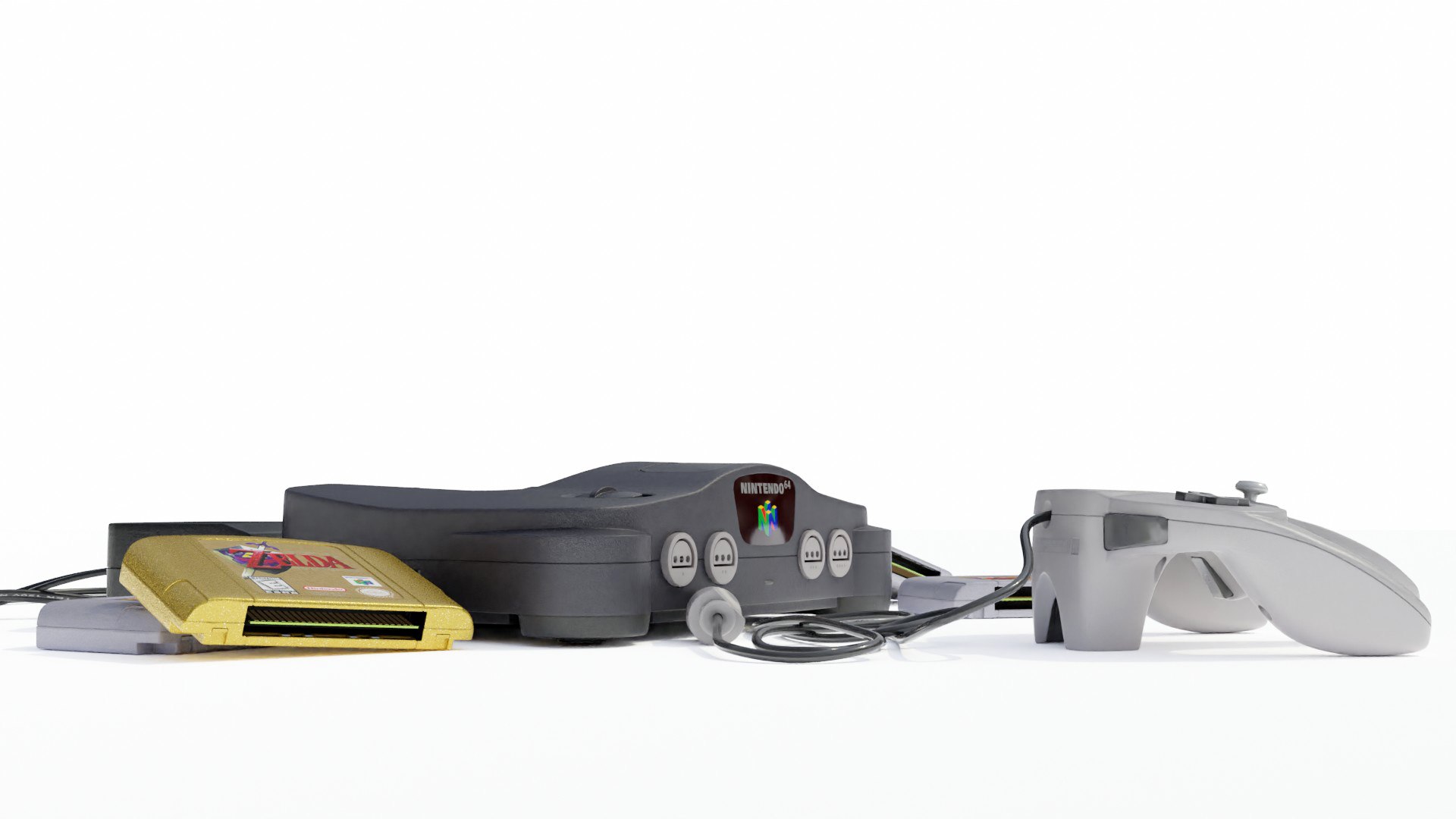 Nintendo 64 Collection 3D Model - TurboSquid 2496748