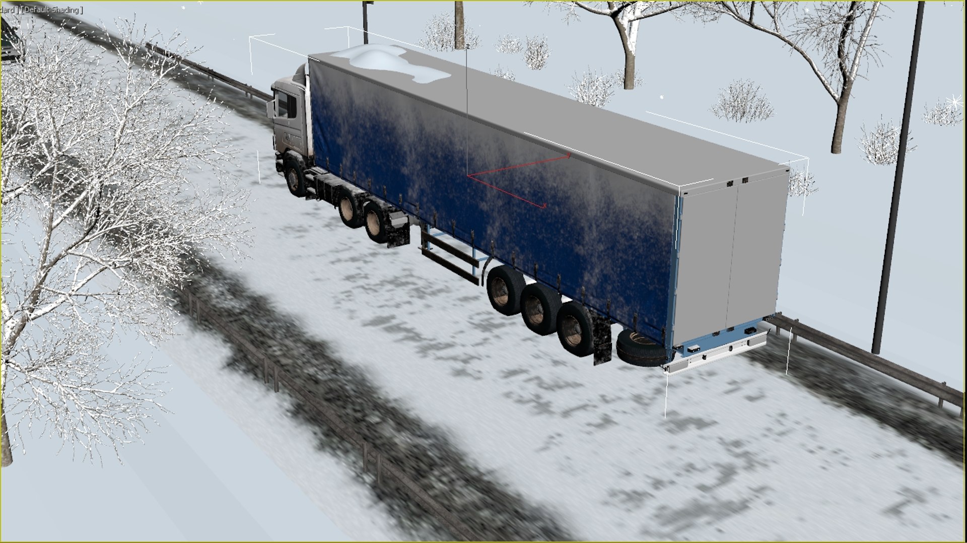 Snow Track 3D Model - TurboSquid 1595901