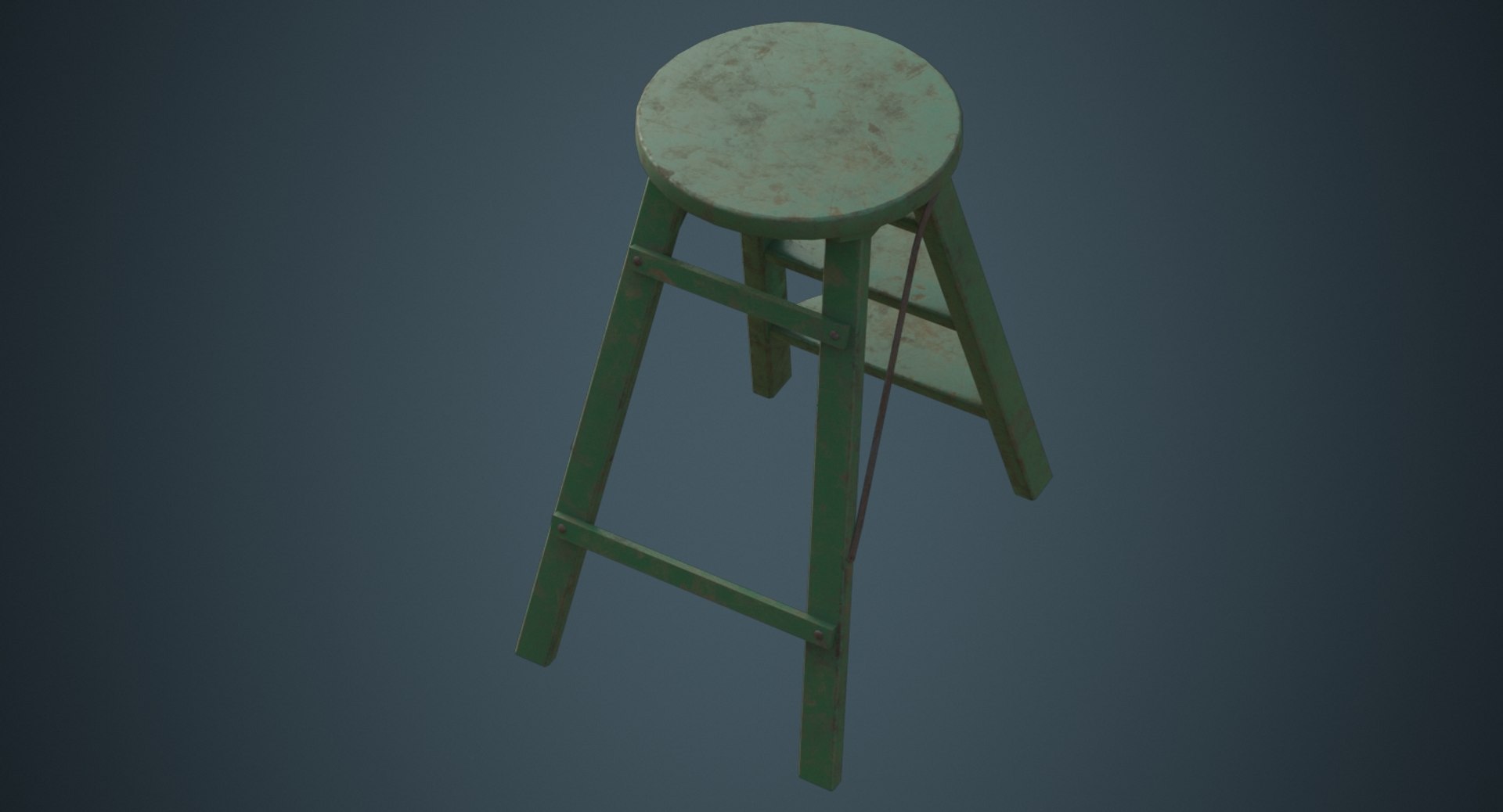 Step Ladder 2c 3D Model - TurboSquid 1442142