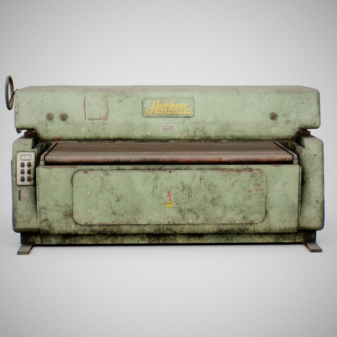 Sanding Machine 3D Model - TurboSquid 1420208