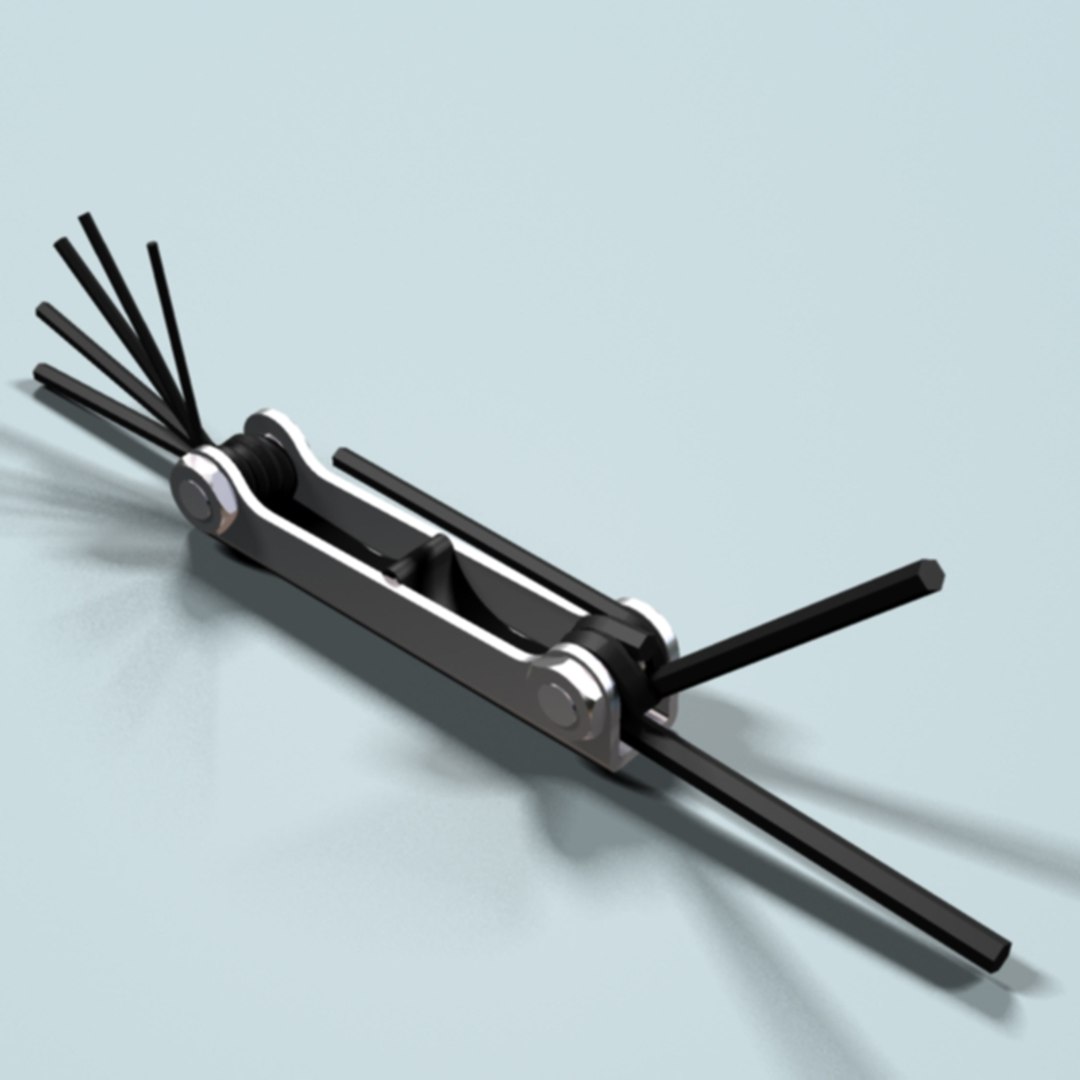 3d Hex Tool Model