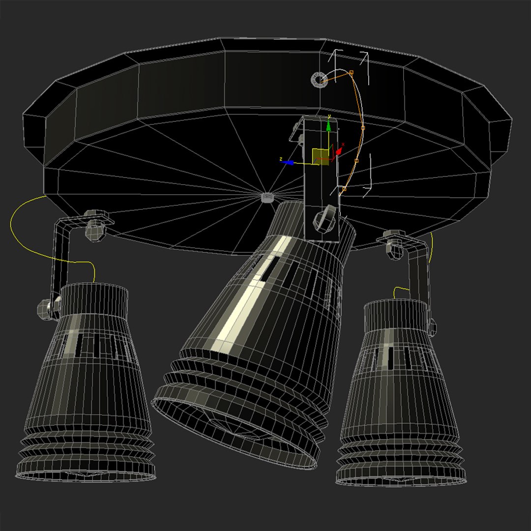 3ds Max Ceiling Light