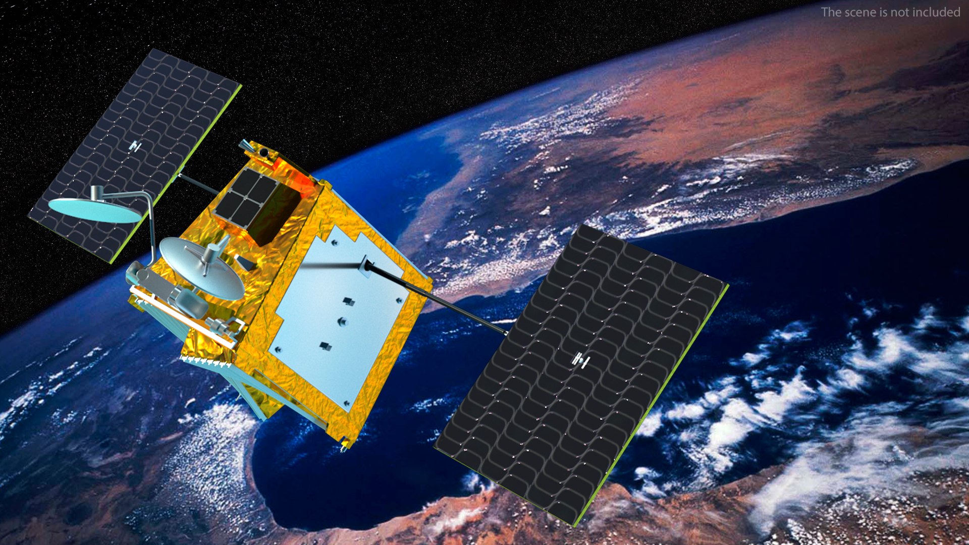 3D OneWeb Satellite Model - TurboSquid 2051160