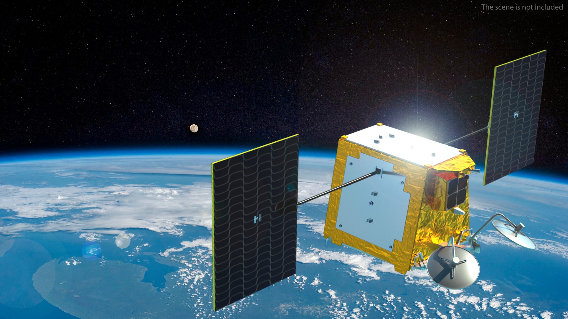 3D OneWeb Satellite Model - TurboSquid 2051160