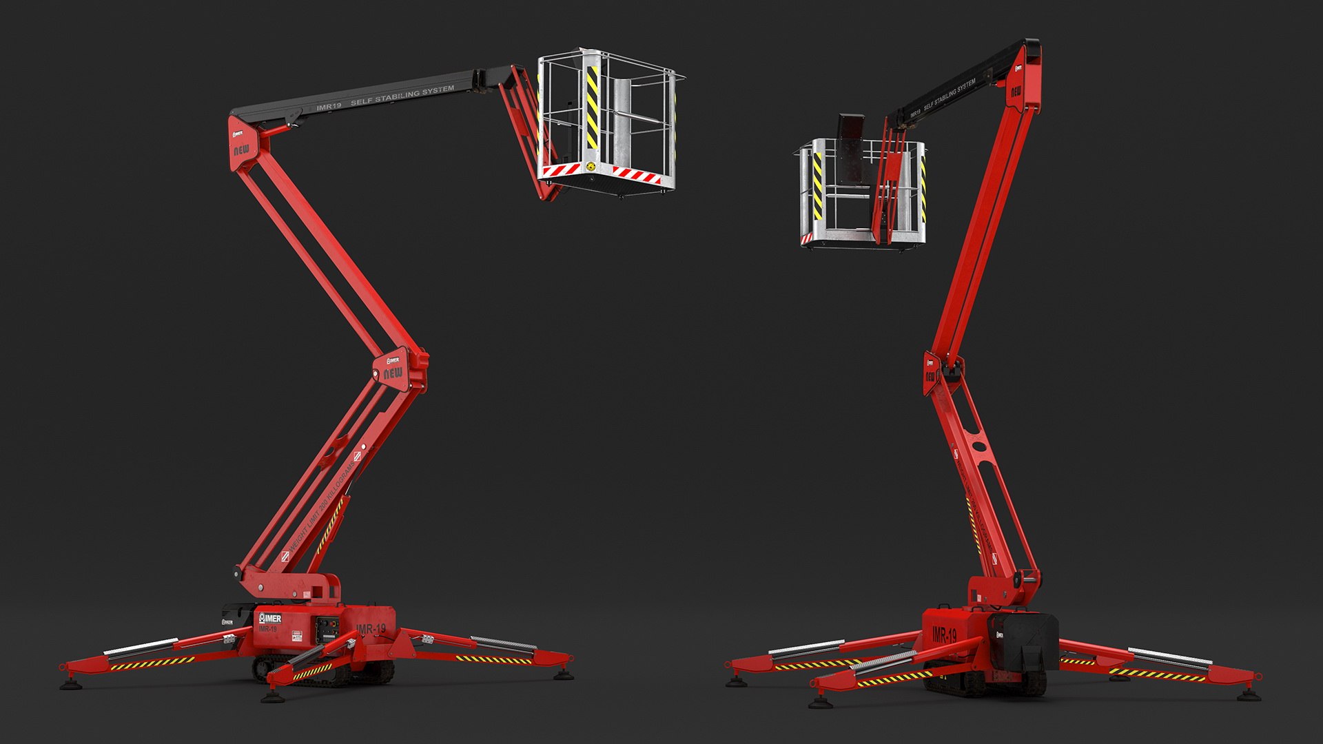 3D Model Boom Lift With Crawler Chassis - TurboSquid 2271116
