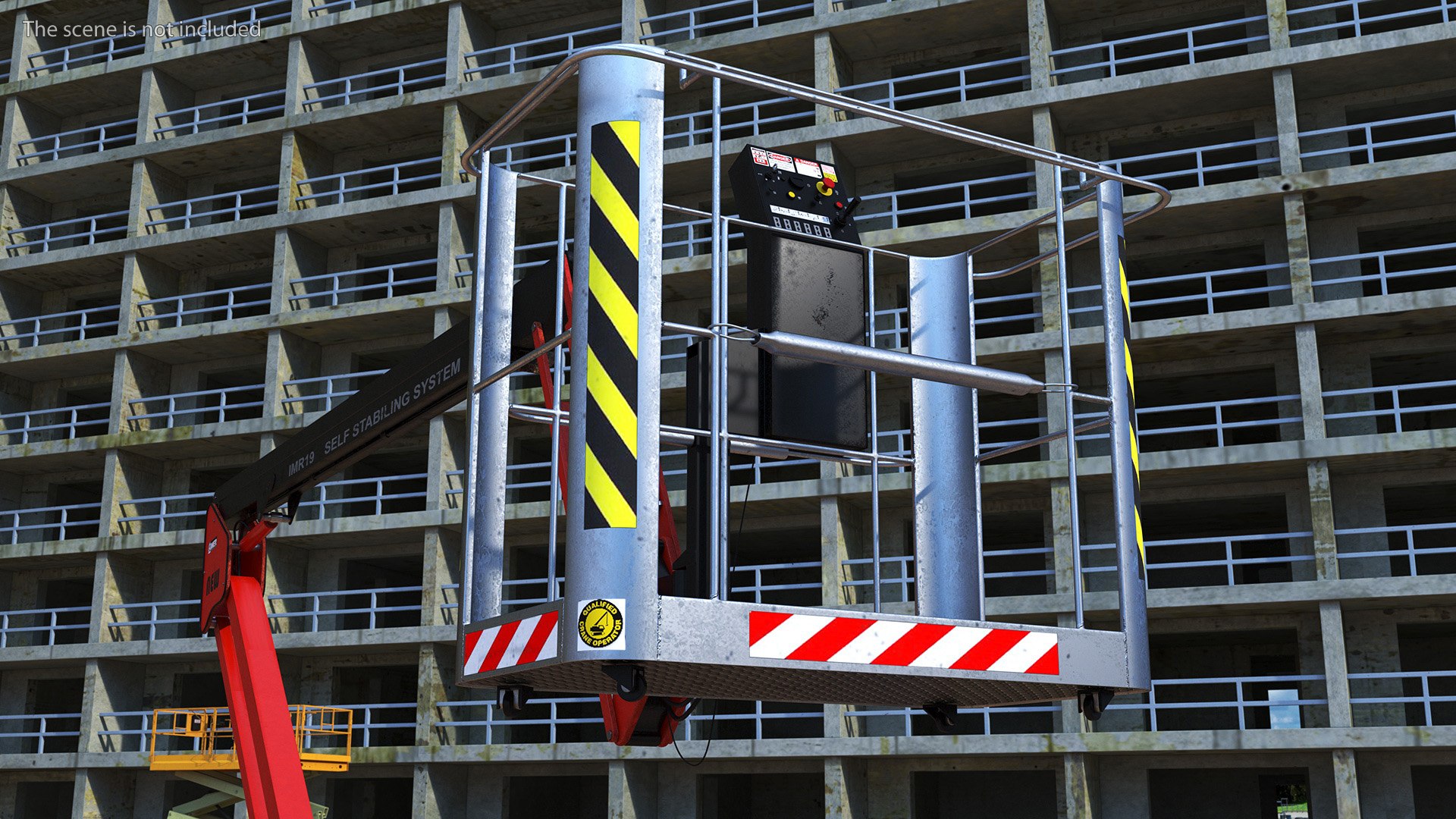 3D Model Boom Lift With Crawler Chassis - TurboSquid 2271116