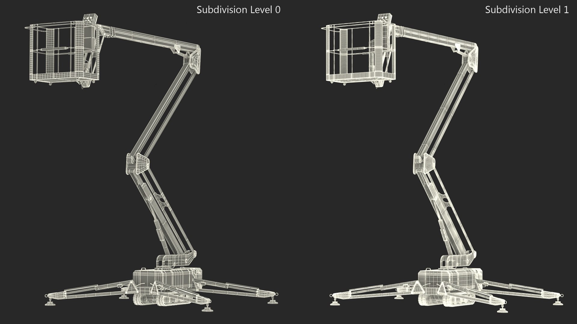 3D Model Boom Lift With Crawler Chassis - TurboSquid 2271116