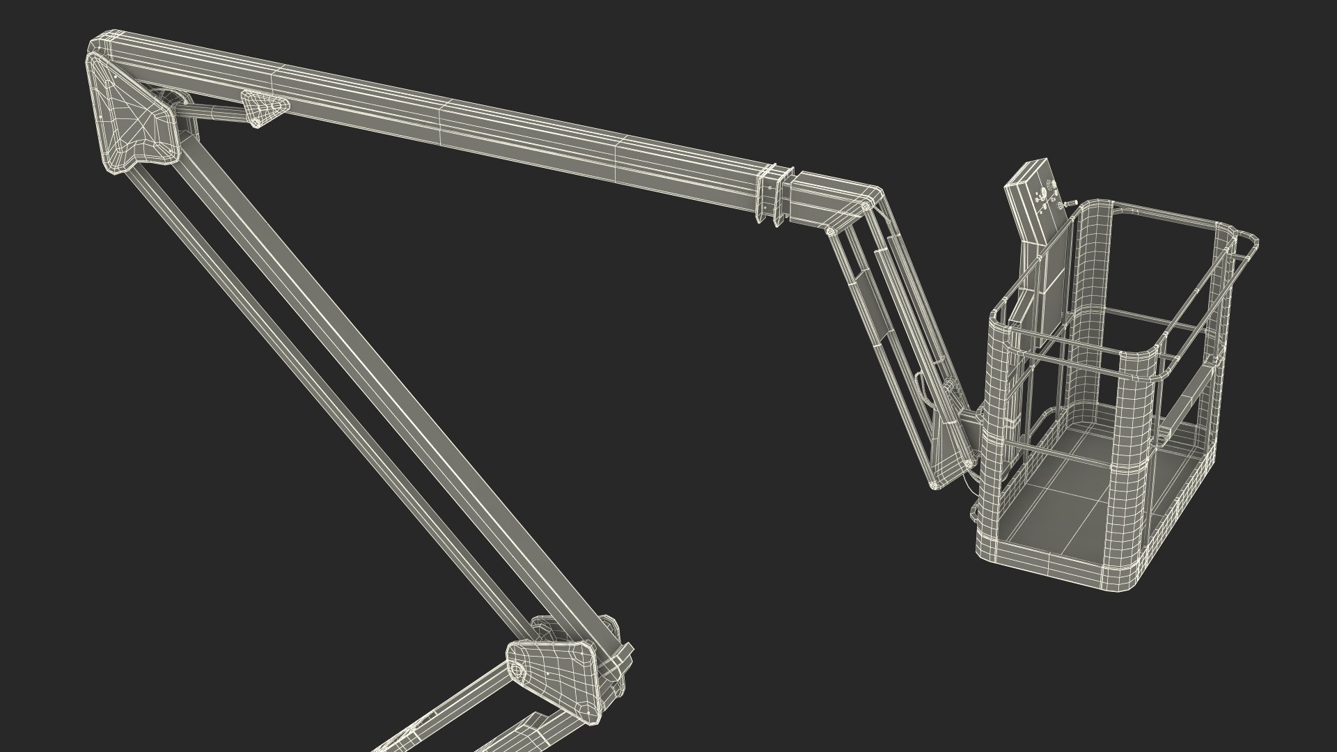 3D Model Boom Lift With Crawler Chassis - TurboSquid 2271116