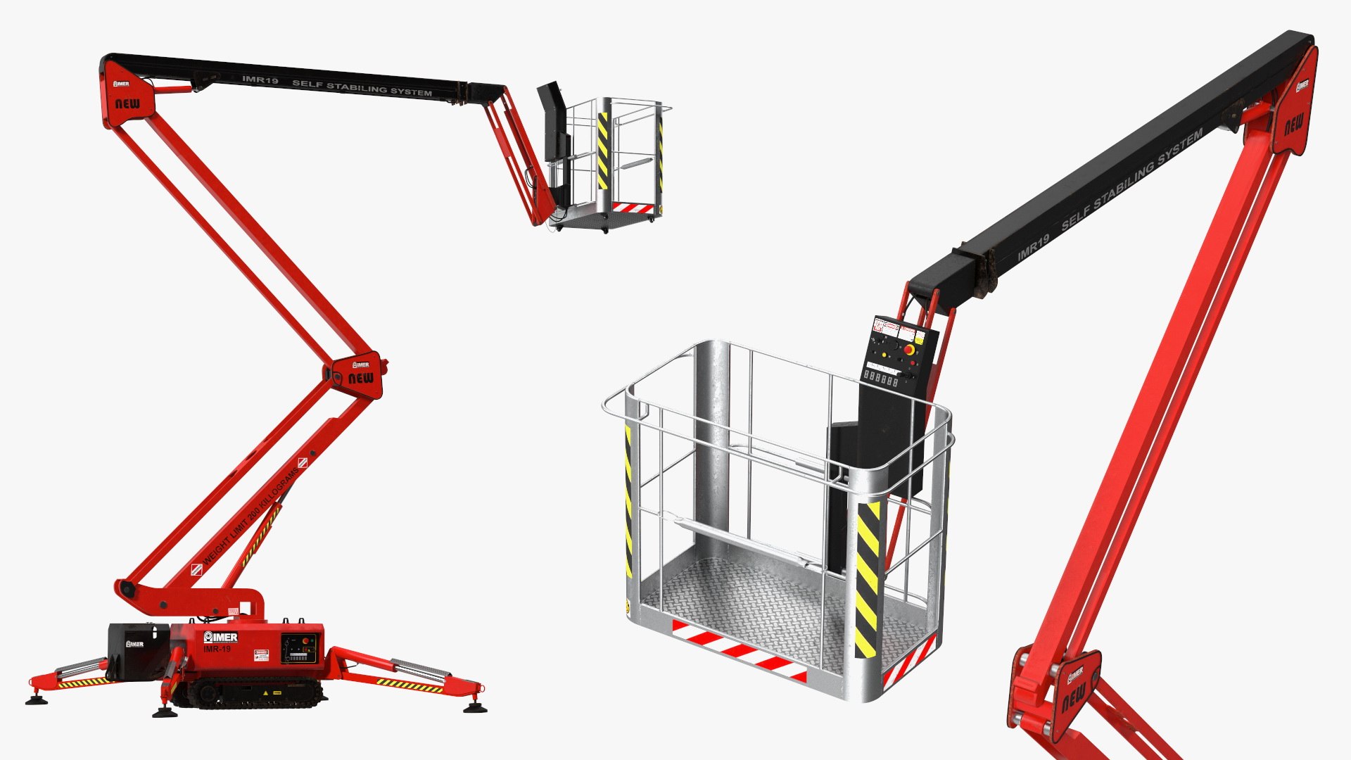 3D Model Boom Lift With Crawler Chassis - TurboSquid 2271116