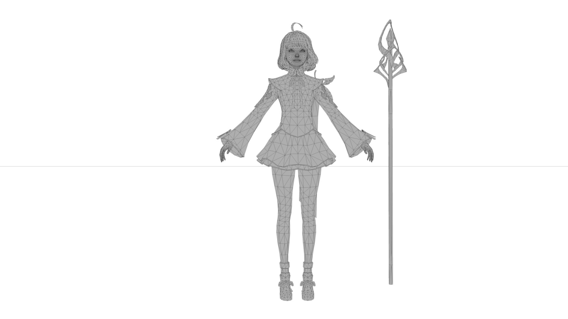 Mahito Girl Game Ready Modular Character 3D 3D Model - TurboSquid 1968911