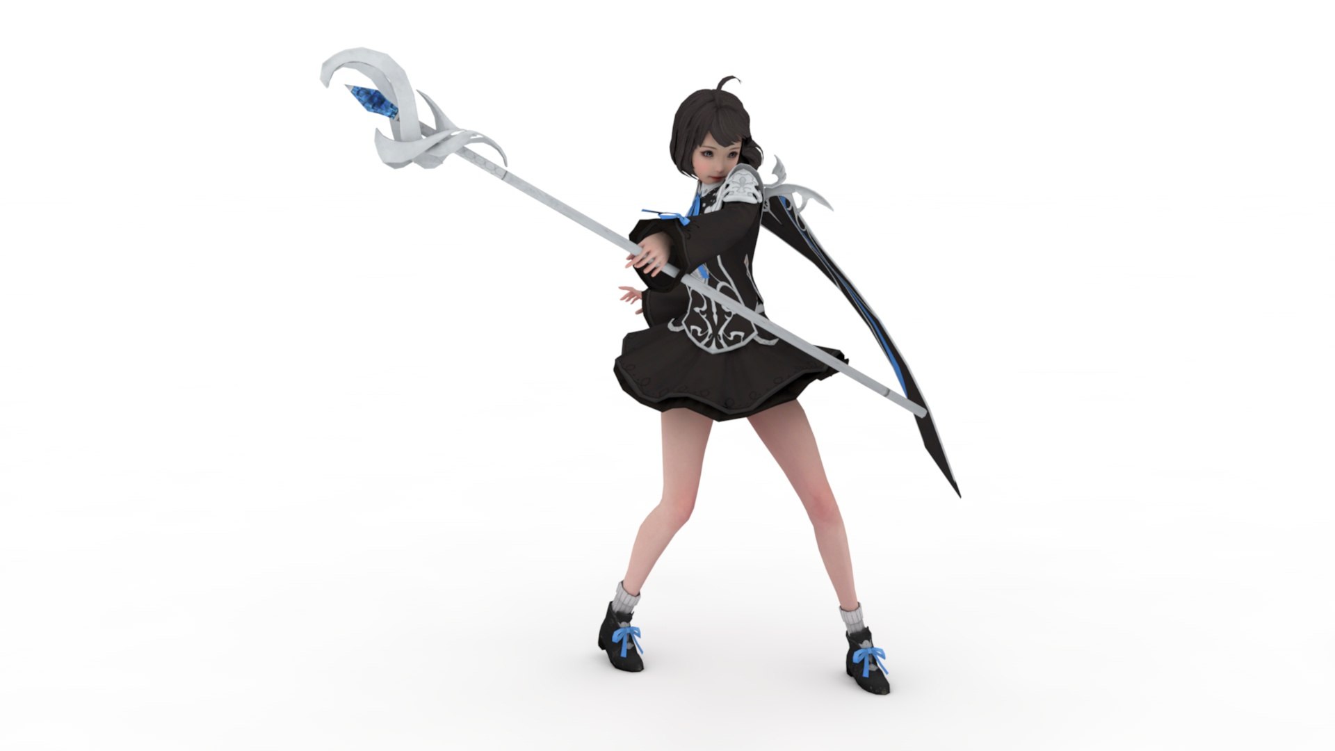 Mahito Girl Game Ready Modular Character 3D 3D Model - TurboSquid 1968911