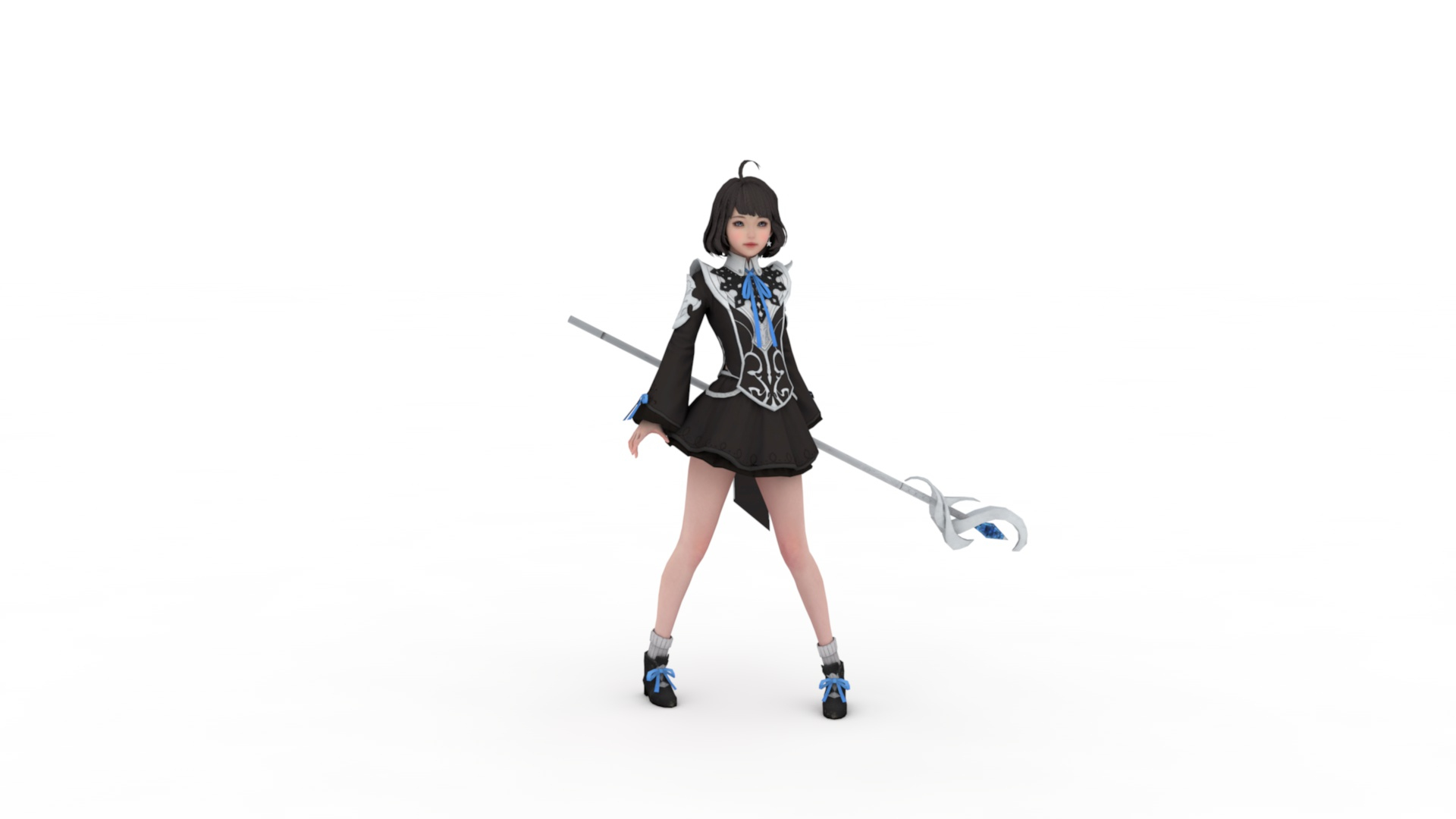 Mahito Girl Game Ready Modular Character 3D 3D Model - TurboSquid 1968911