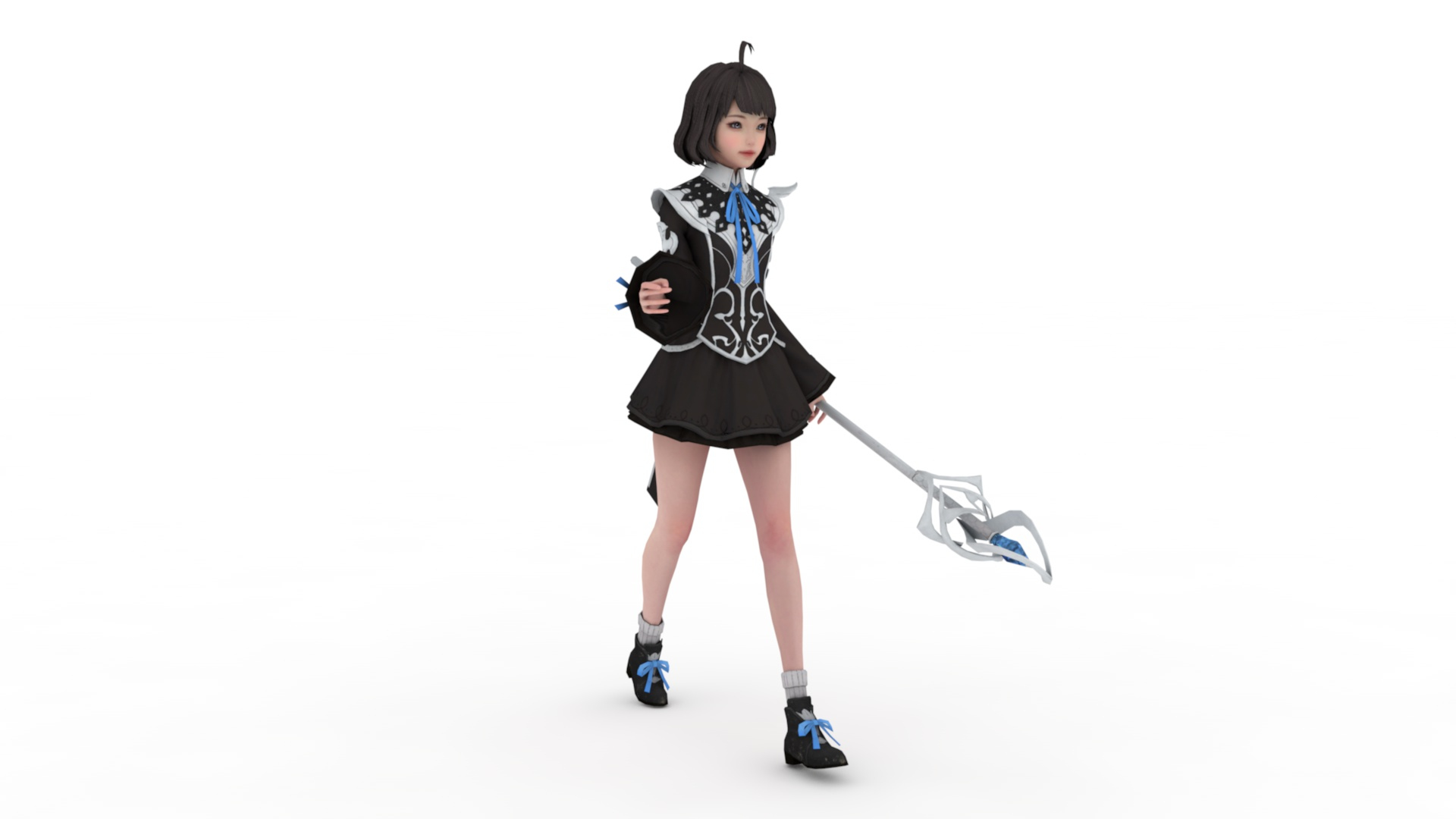 Mahito Girl Game Ready Modular Character 3D 3D Model - TurboSquid 1968911