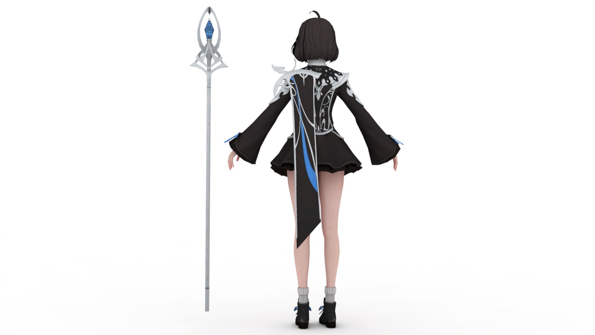 Mahito Girl Game Ready Modular Character 3D 3D Model - TurboSquid 1968911