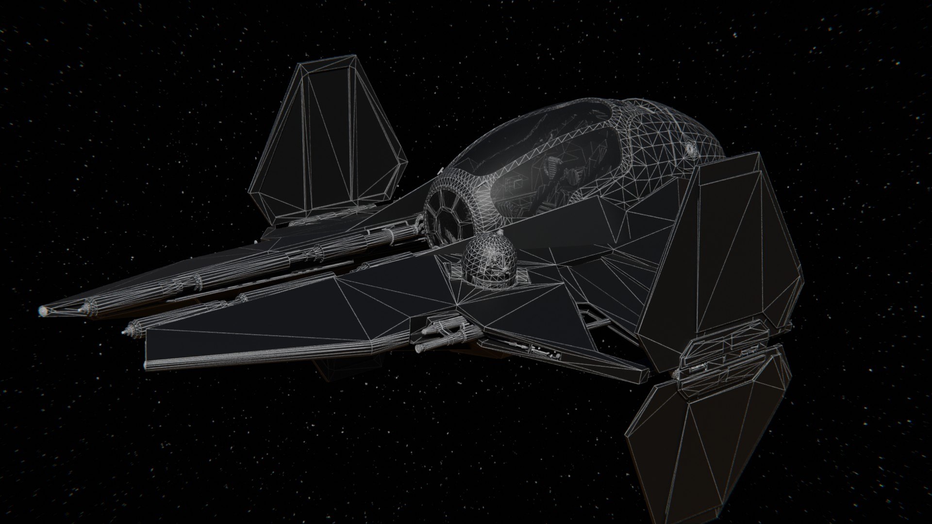 3D Yoda Starfighter - TurboSquid 2331000