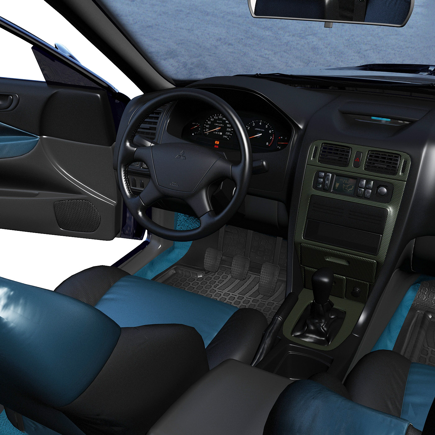 mitsubishi galant vr4 sport 3ds