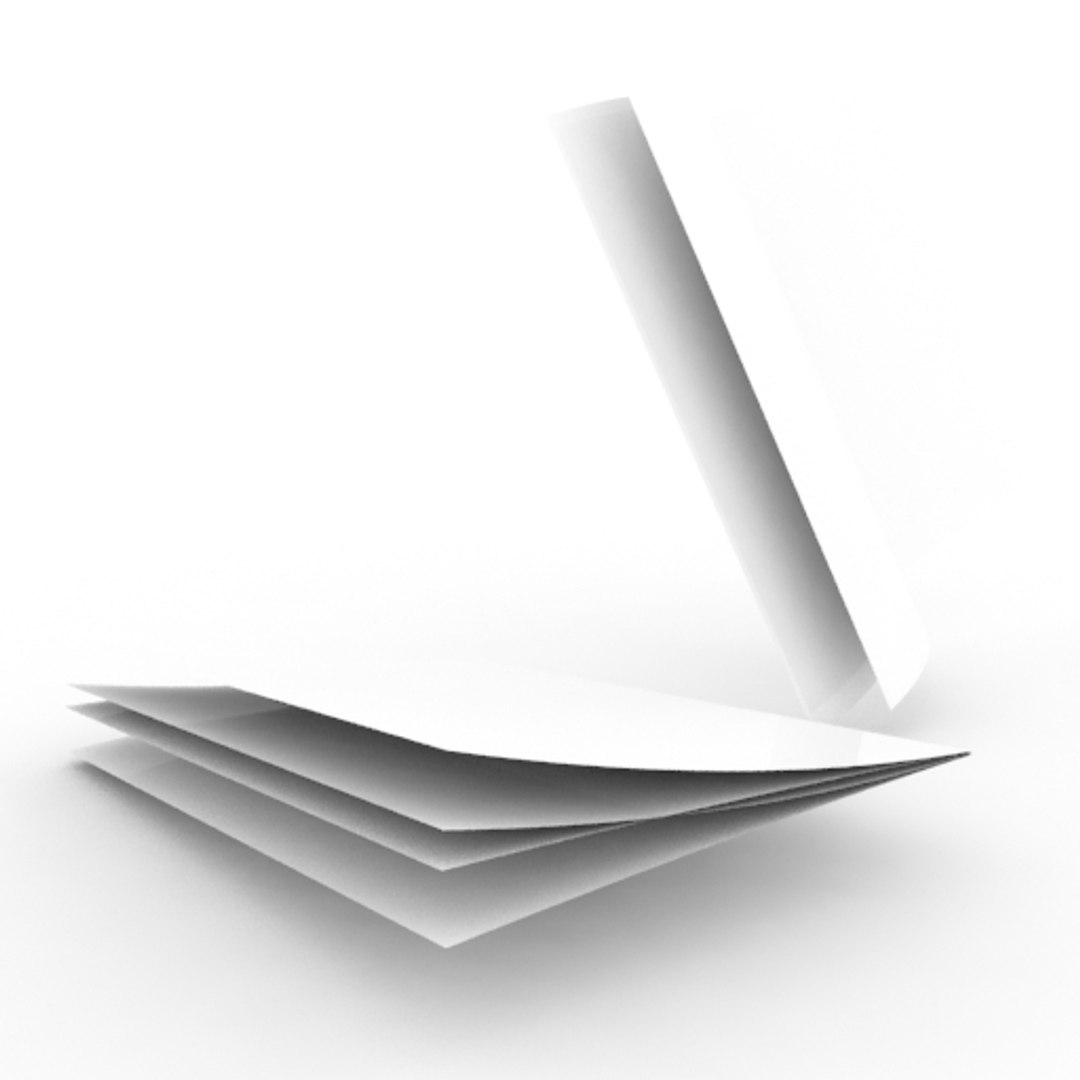 Brochure 3D Model - TurboSquid 1321097