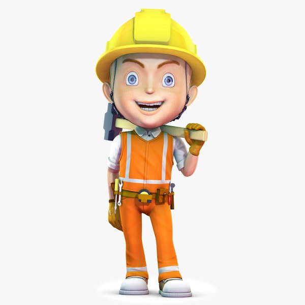 Animated Construction Worker 3D Models for Download | TurboSquid