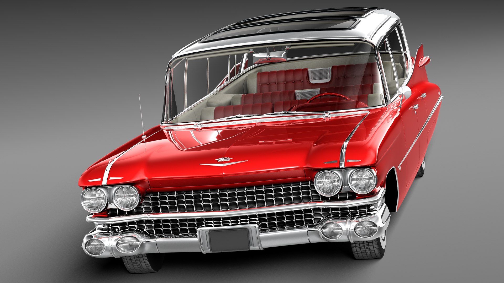 v8 antique wagon station 3ds