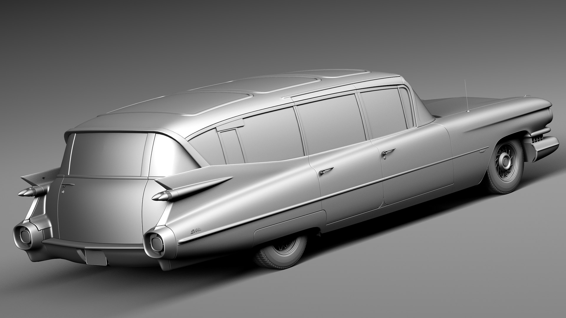 v8 antique wagon station 3ds