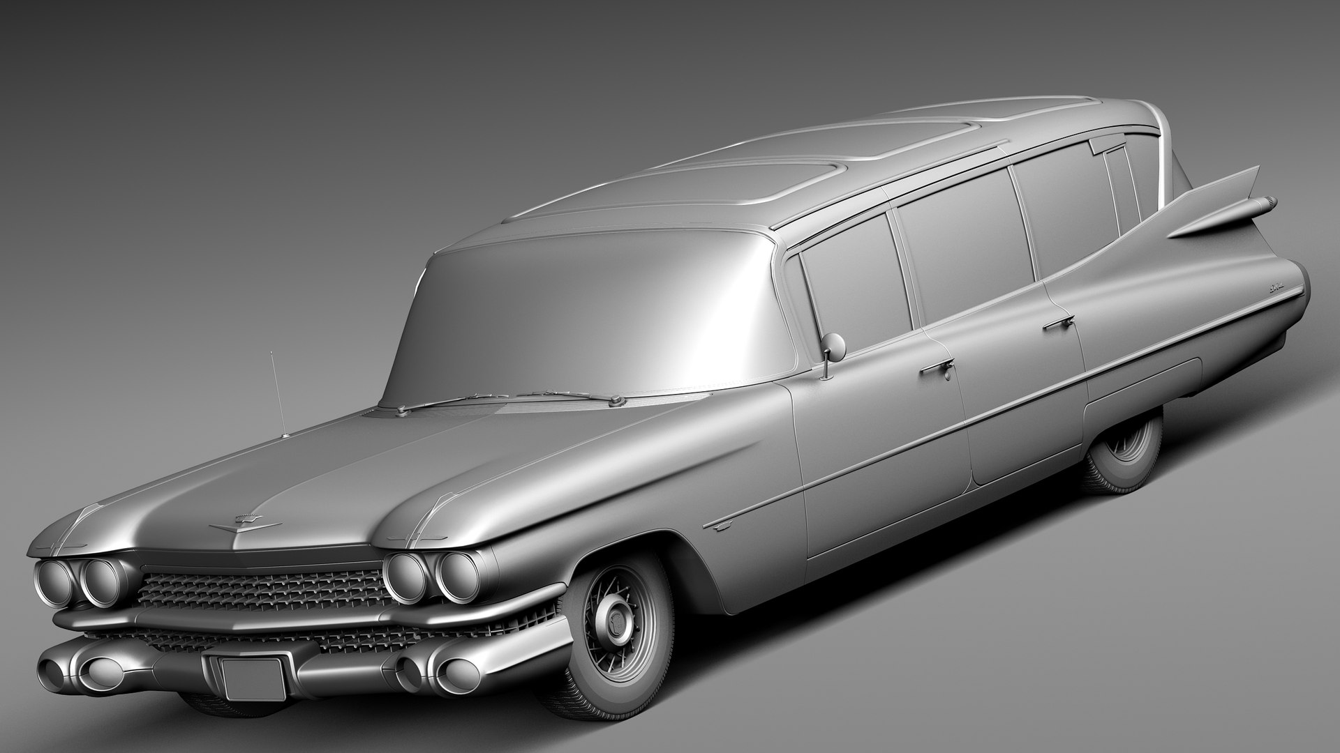 v8 antique wagon station 3ds