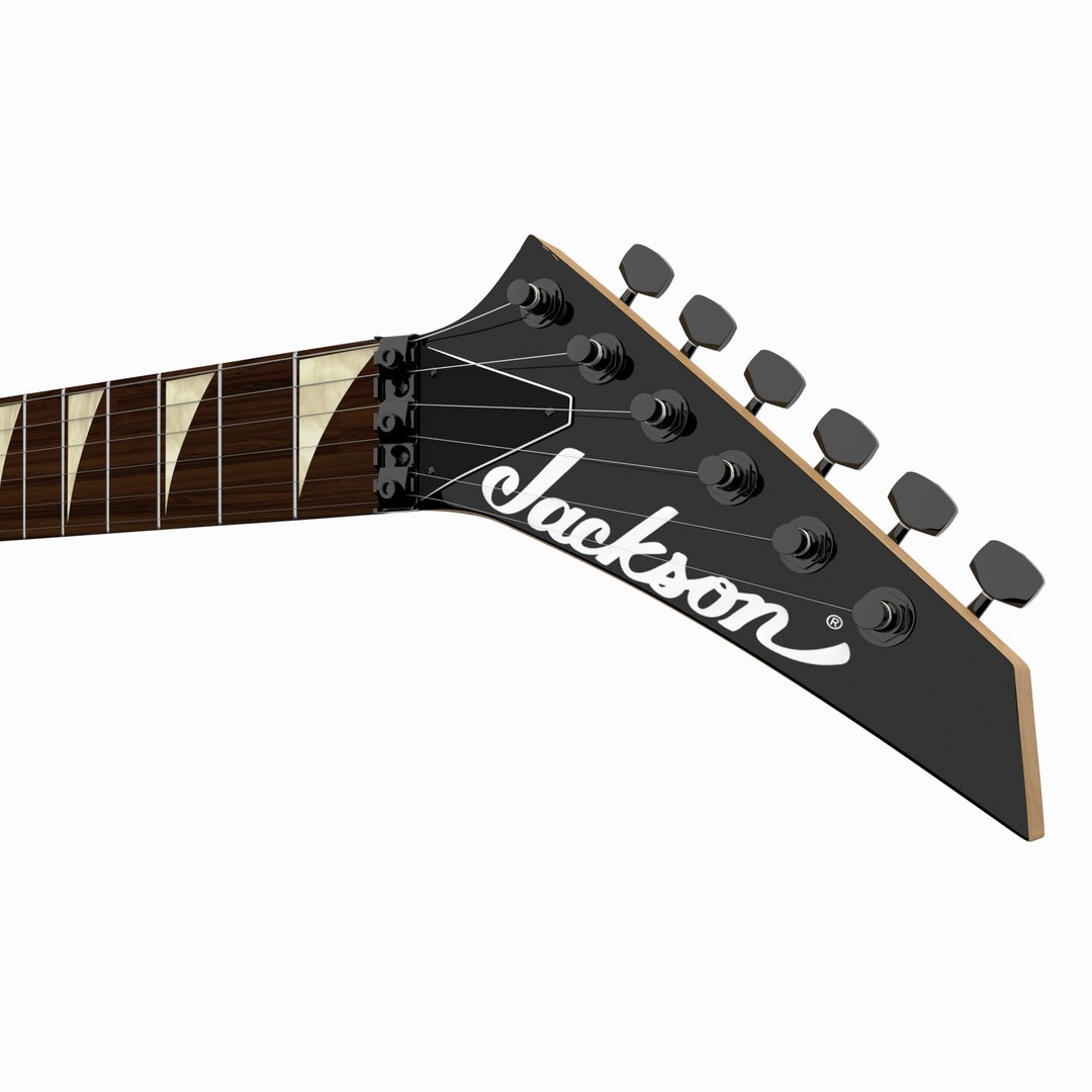 Jackson Kelly Ke3 Electric Guitar 3d Max