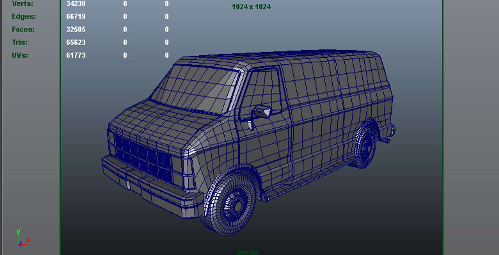 Van Car 3D Model - TurboSquid 1220438