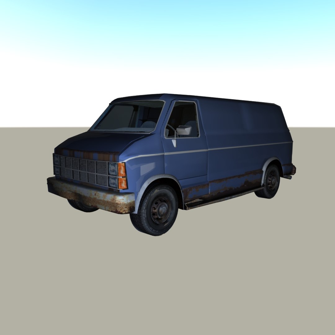 Van Car 3D Model - TurboSquid 1220438