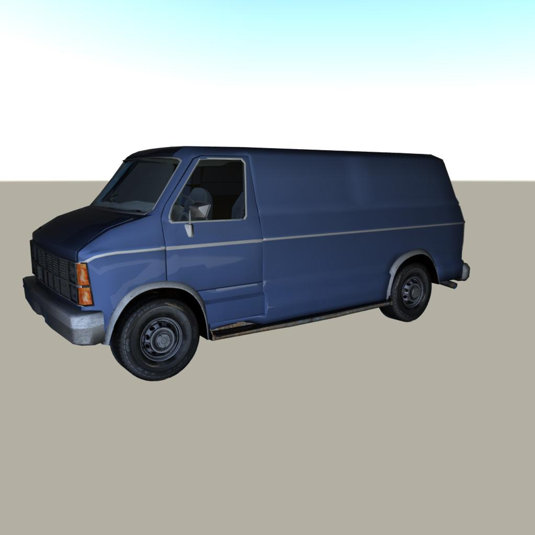 Van Car 3D Model - TurboSquid 1220438