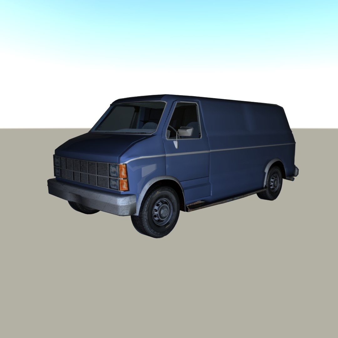 Van Car 3D Model - TurboSquid 1220438