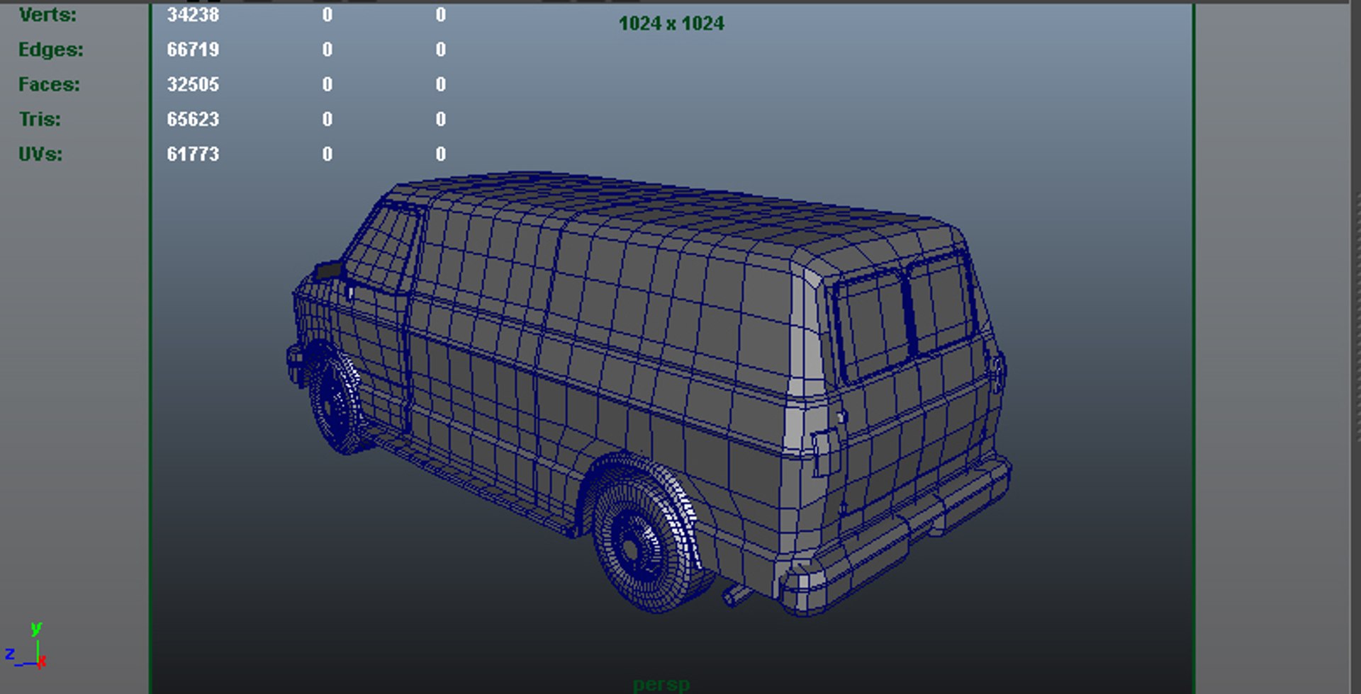 Van Car 3D Model - TurboSquid 1220438