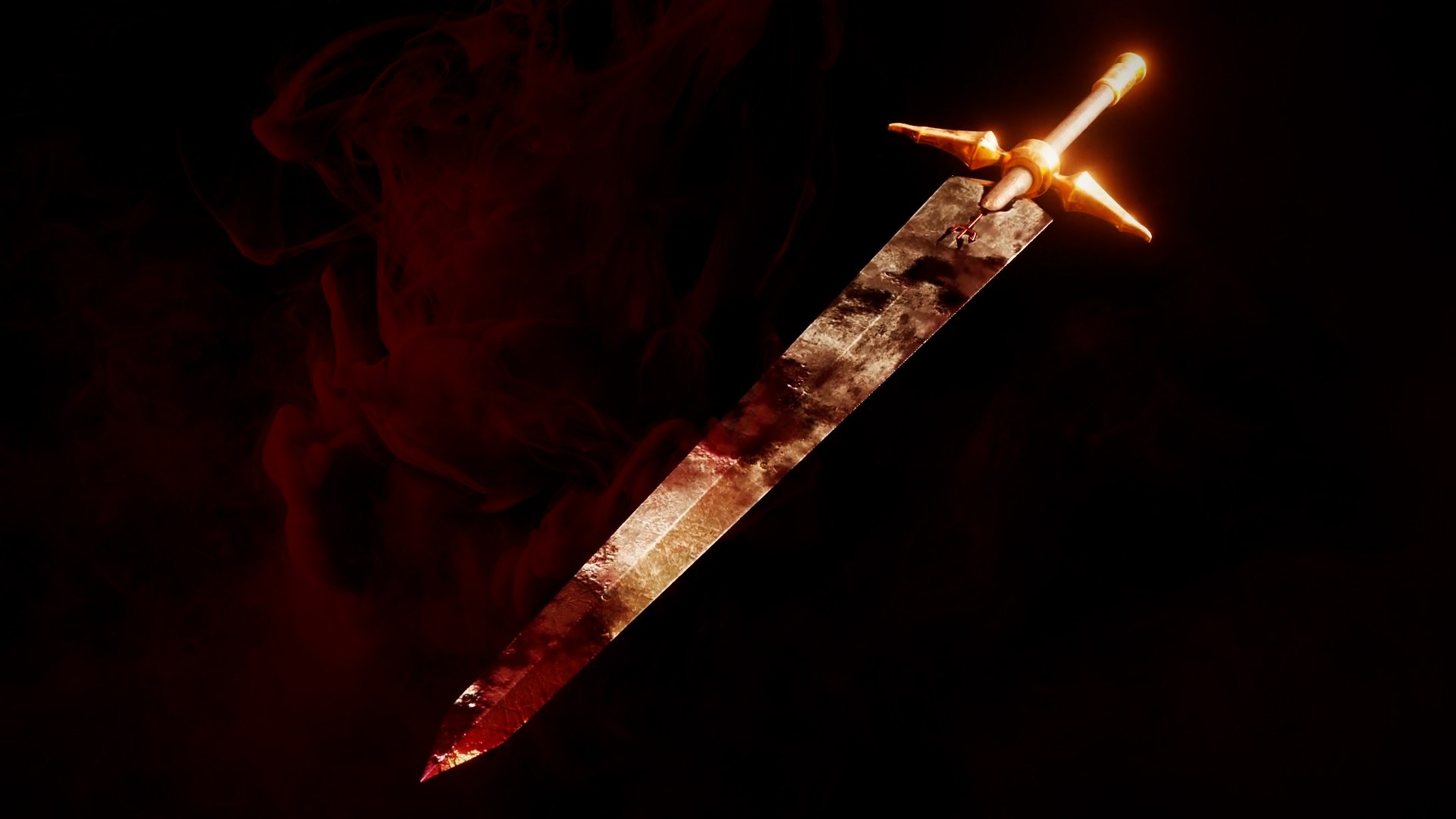 Claymore - Claymore Anime Low-poly 3D - TurboSquid 2000068