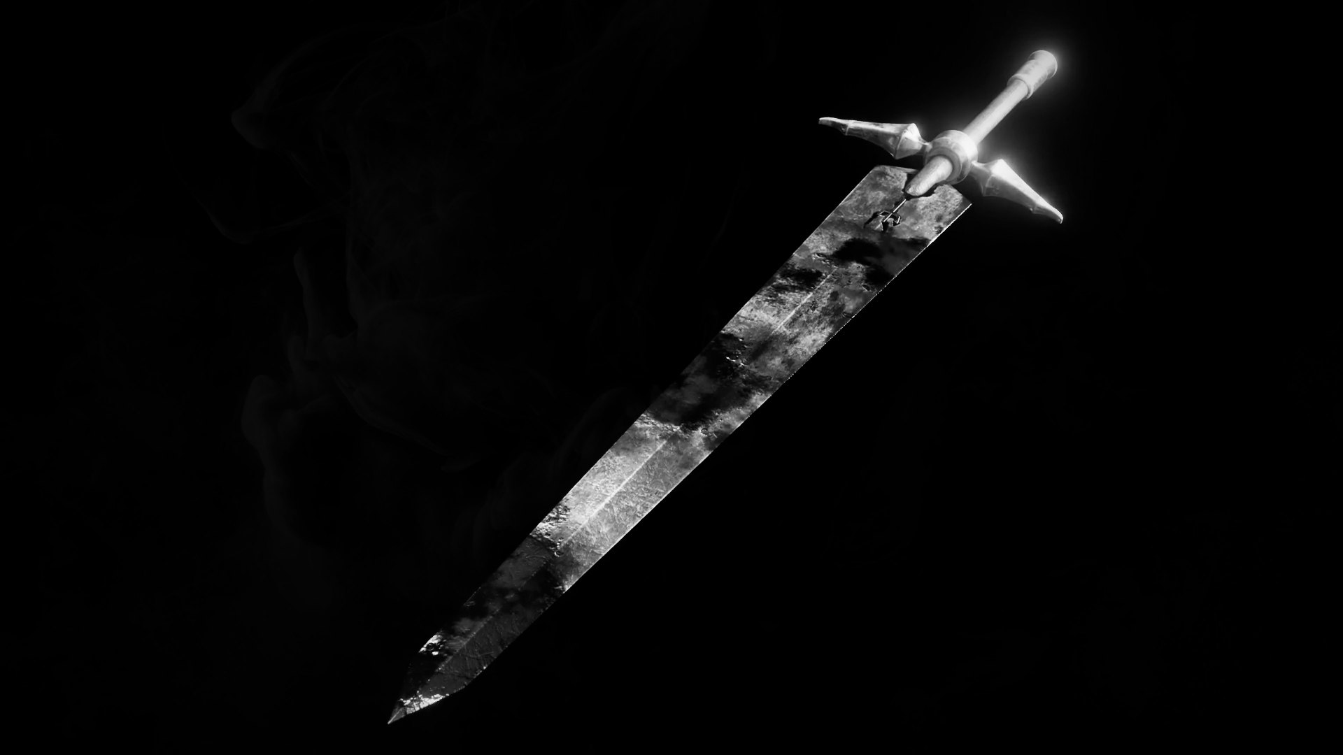 Claymore - Claymore Anime Low-poly 3D - TurboSquid 2000068