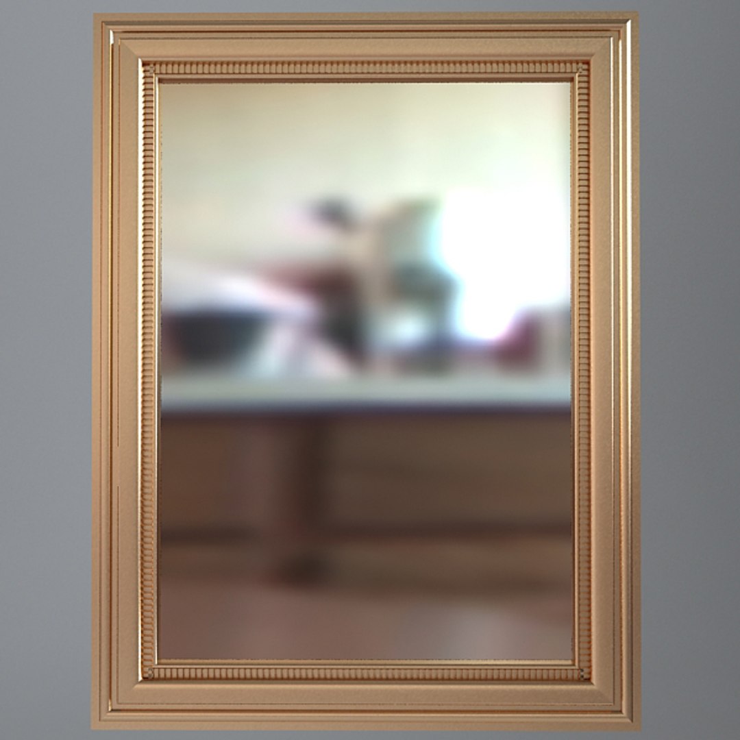 3ds Max Wall Mirror