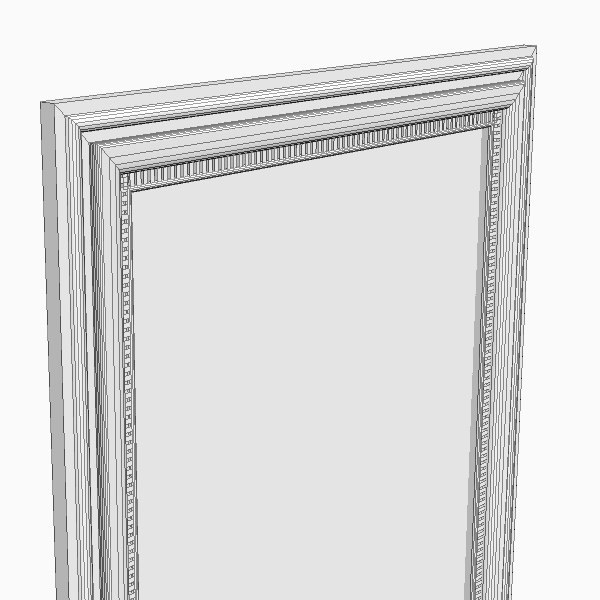 3ds max wall mirror