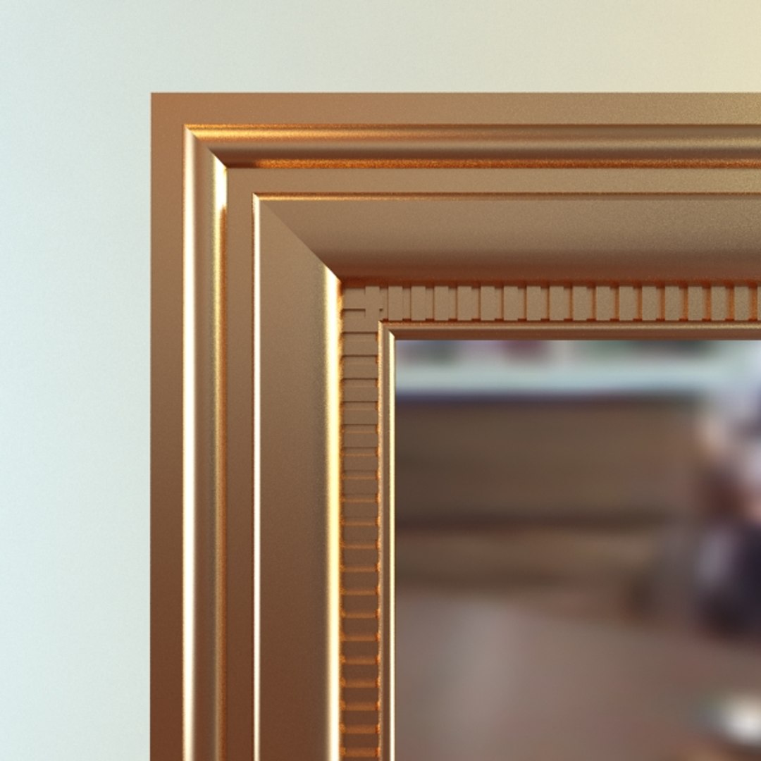 3ds Max Wall Mirror