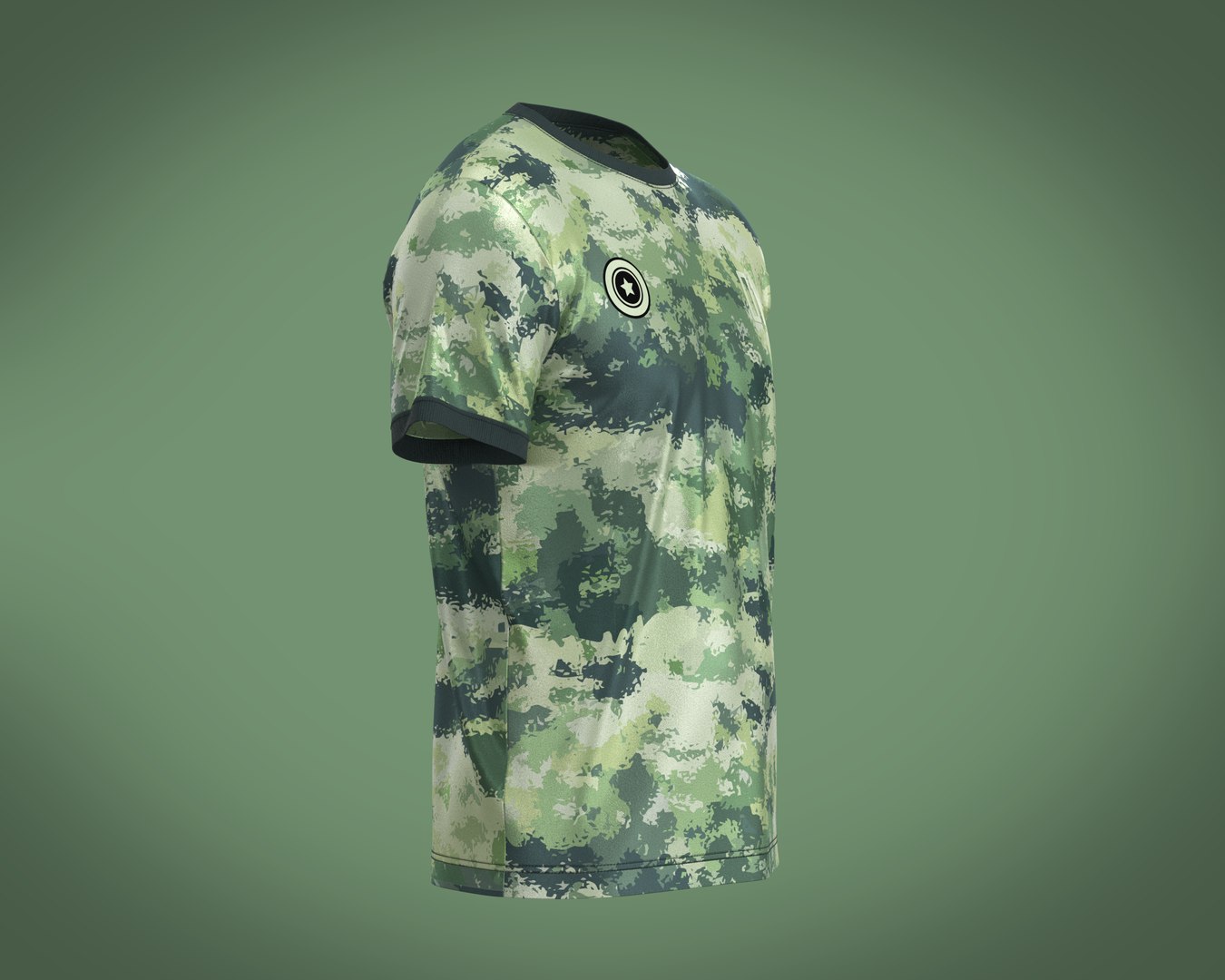 3D Soccer Green Jersey Player-01 model - TurboSquid 1947018