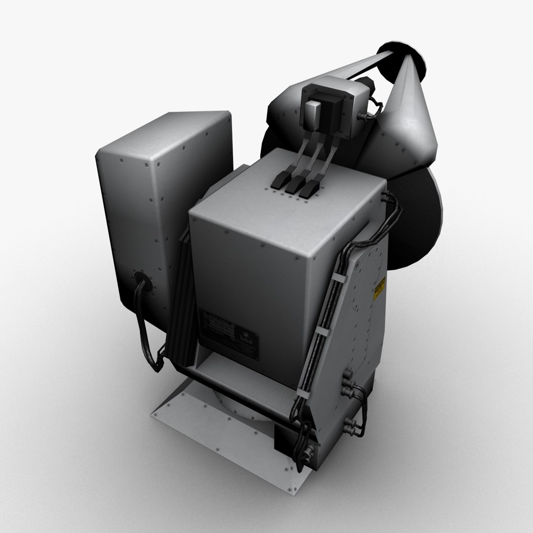 3d Model Reutech Rts 6400 Optronics