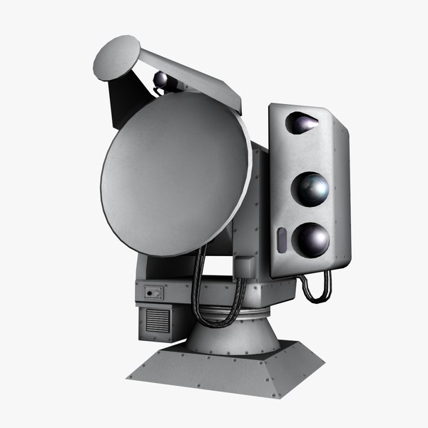 modelo 3d Reutech RTS 6400 Optronics Radar Tracker - TurboSquid 721035